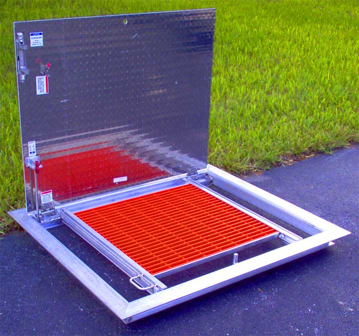 Aluminum Wastewater Access Covers Orlando, Florida USA | Retro-Grate ...