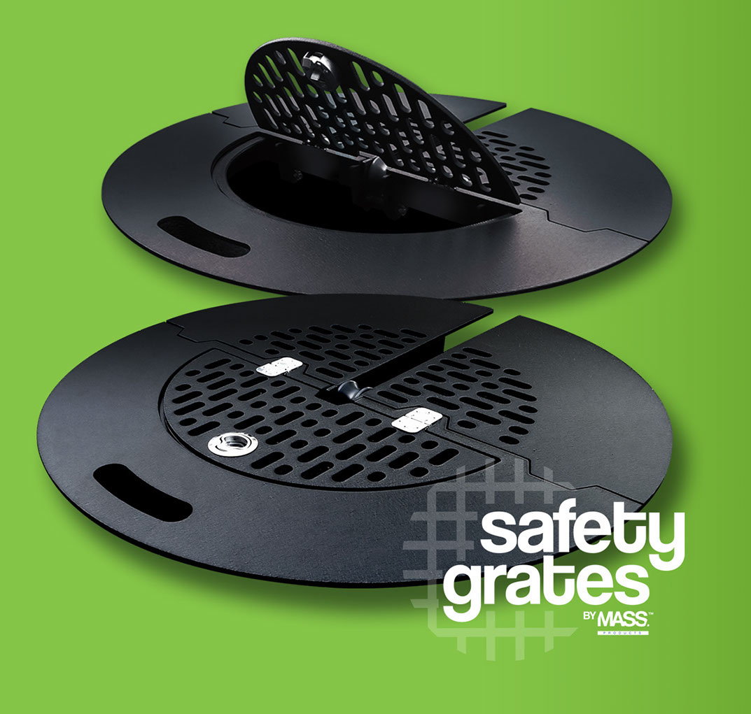 Mass Products Safety Grates | Folding Manhole Cover | Portable Metal ...